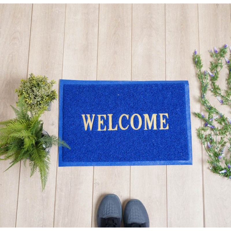 Jual Keset Welcome Alas Kaki Karet Anti Selip Mie Bihun - Keset Alas ...