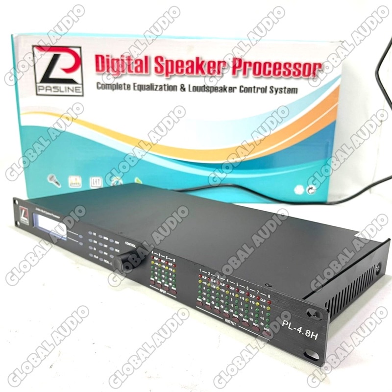 Jual Digital Speaker Processor Pasline PL 4.8 4in 8Out Original pasline ...
