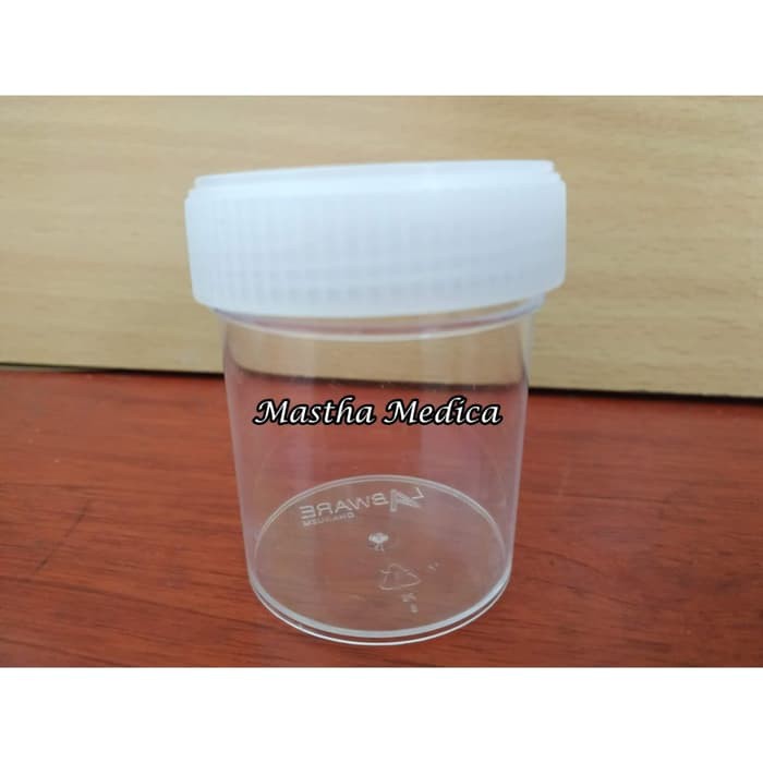 Jual Urine Container 60 ml Non Label Sample / Specimen Container Isi ...