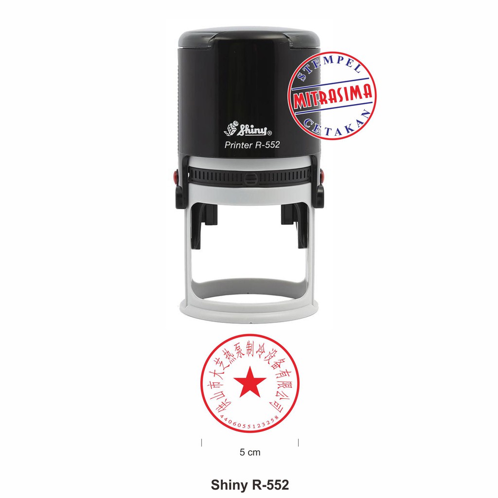 Jual Stempel shiny custom bentuk bulat | Shopee Indonesia