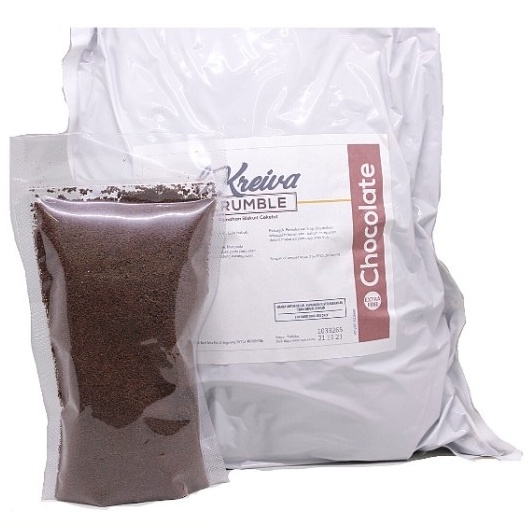 Jual Crumble Chocolate Fine 100gr LaKreiva Remahan Biskuit Cokelat ...