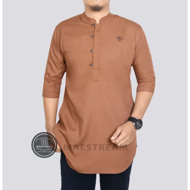 Jual Baju Koko Qurta Pakistan Pakaian Muslim Pria Koko Qurta Lengan 3/4 ...