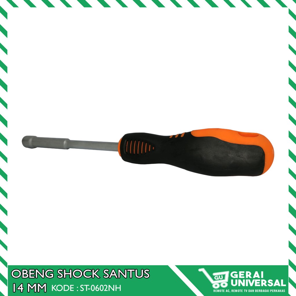 Jual Obeng Sok Shock Santus ST-0602NH (14mm) | Shopee Indonesia