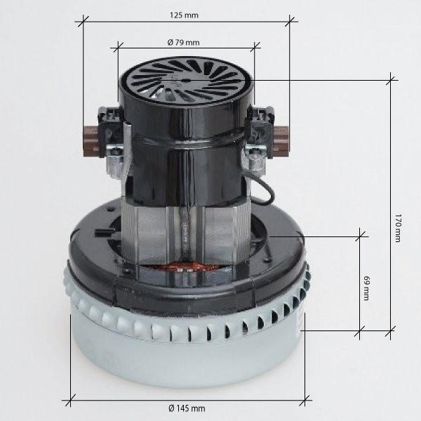 Jual Motor Vacuum Wet & Dry 2 Stage Ametek Lamb 119656 - 00 | Shopee Indonesia