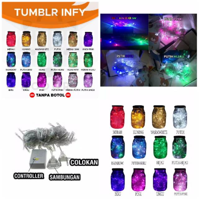 Jual LAMPU HIAS LED TUMBLR 10 METER 50 LED | Shopee Indonesia
