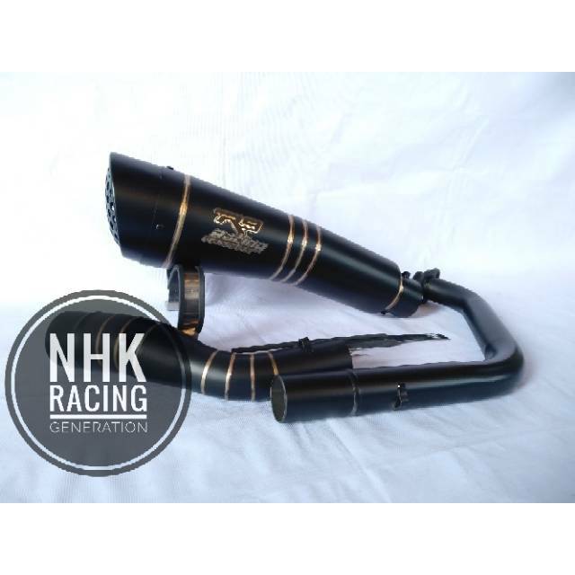 Jual KNALPOT RACING R9 H2 BLACK FOR R15 CBR150R CB150R VIXION BYSON ...