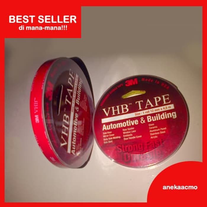 Jual TERLARIS 3M double Tape/3M Lem Perekat/3M Doble Tip/3M Perekat ...