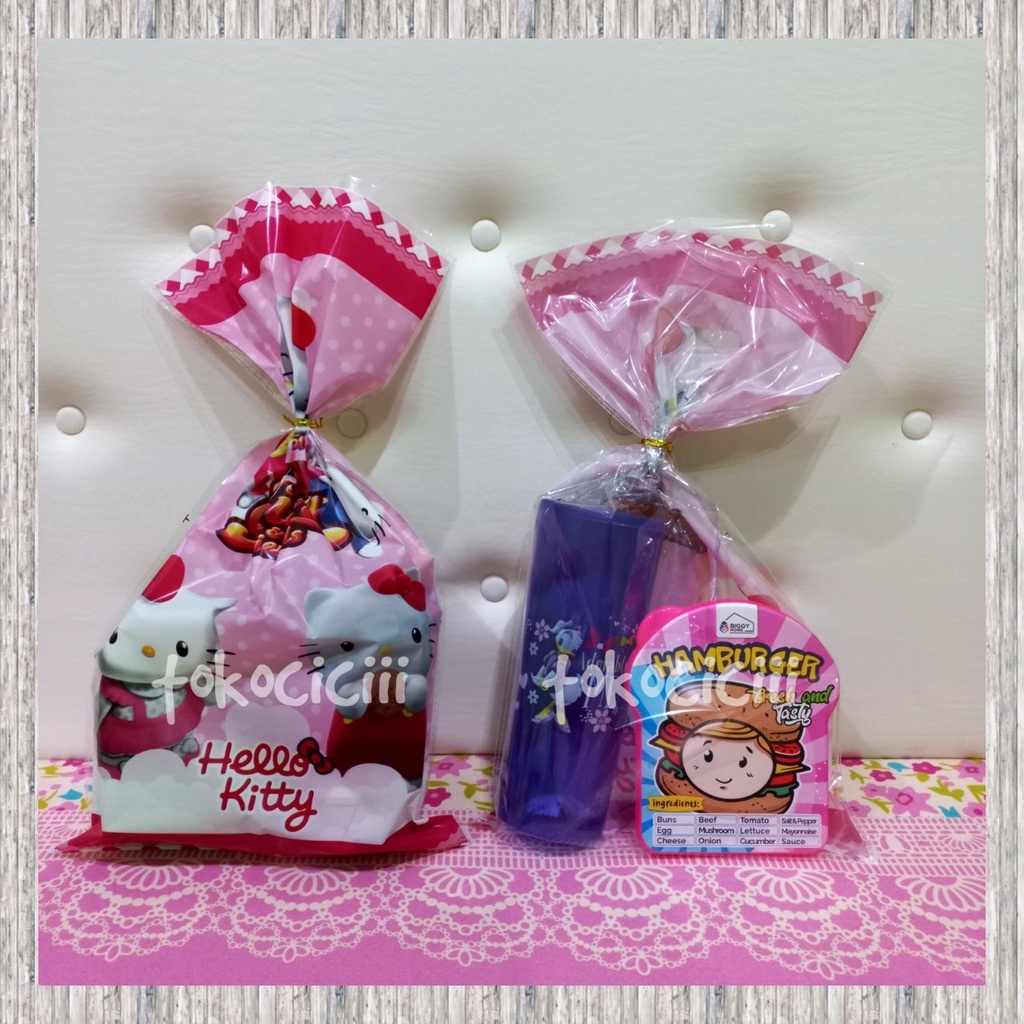 Jual Paket bingkisan souvenir ulang tahun karakter anak gelas karakter ...