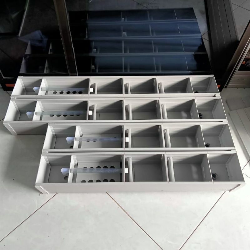 Jual filtet talang pvc filter talang kotak bok filter talang aquarium ...