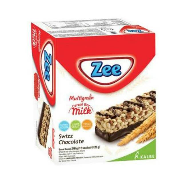 Jual Zee snack Bar 12 x 20gr Coklat/vanila | Shopee Indonesia