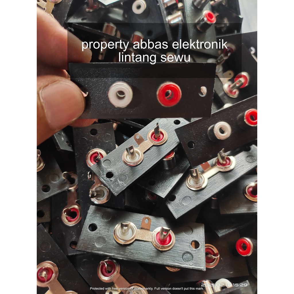 Jual soket INPUT RCA 2 PIN GROUND NYATU | Shopee Indonesia