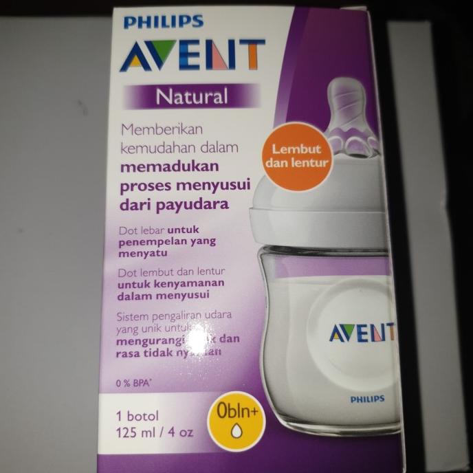 Jual PROMO!!! Avent Botol Natural 125 ml Single Putih | Shopee Indonesia