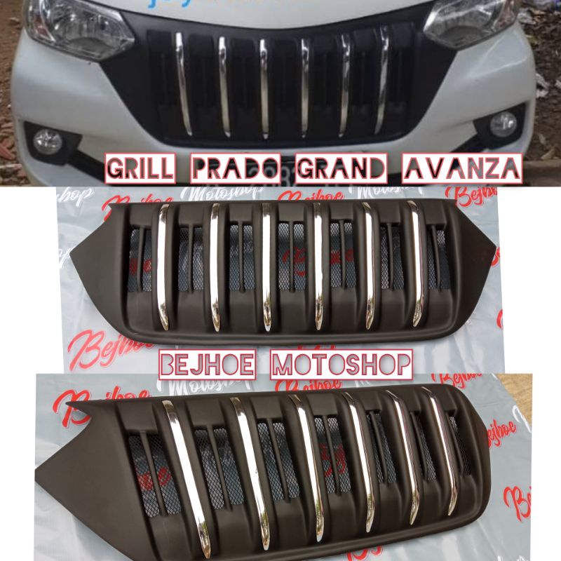 Jual grill prado avanza 2015 -2018 grill custom | Shopee Indonesia