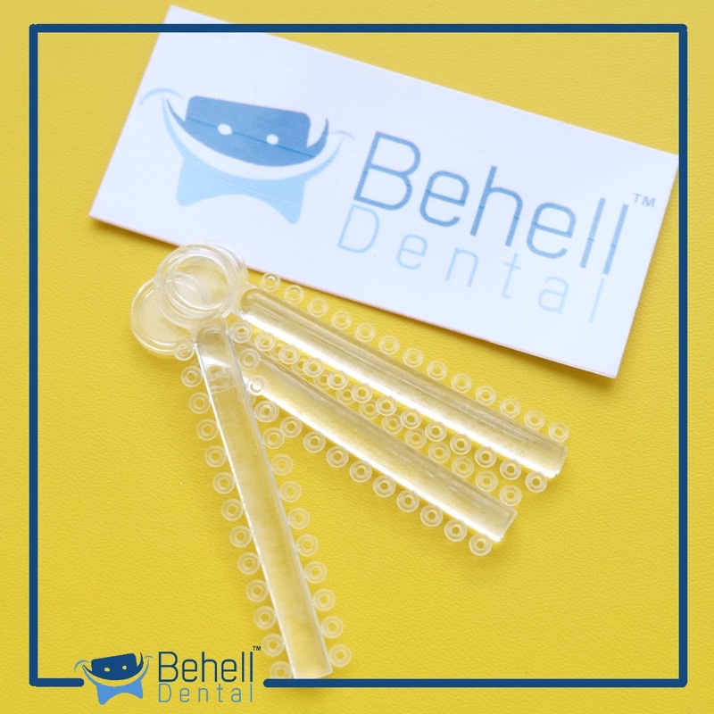 Jual Karet Behel Motif Power O ring Bulat PREMIUM - Dental rubber band ...