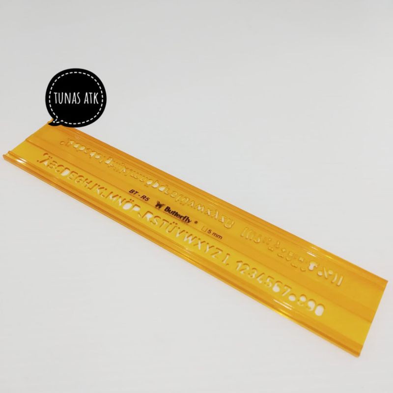 Jual MAL HURUF BUTTERFLY BT-R5 5MM | Shopee Indonesia