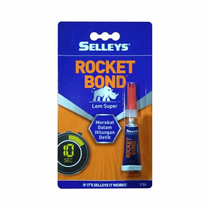 Jual Lem Serbaguna Alteco Lem Rocket Bond Selleys by Avian | Shopee ...
