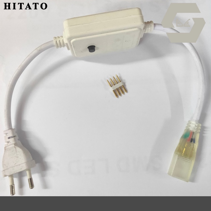 Jual Soket Steker Adaptor Trafo Lampu Selang SMD 4 Pin LED Strips Light ...