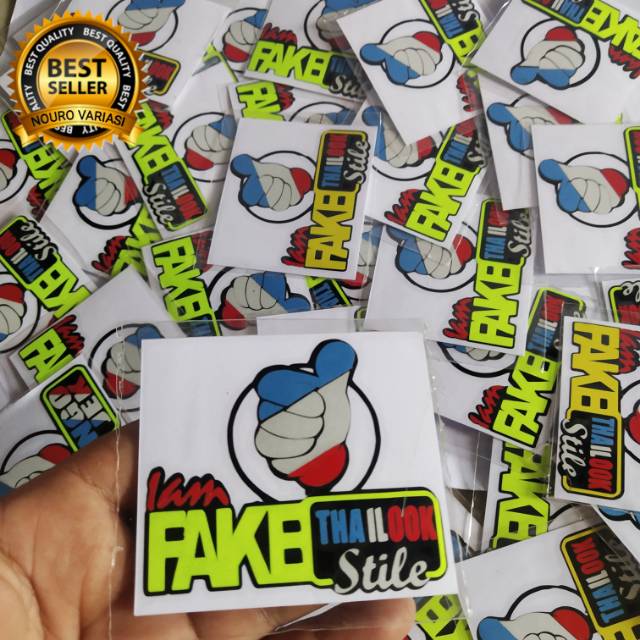 Jual stiker tumpuk sticker cutting THAILAND THAILOOK SIIP KUALITAS ...