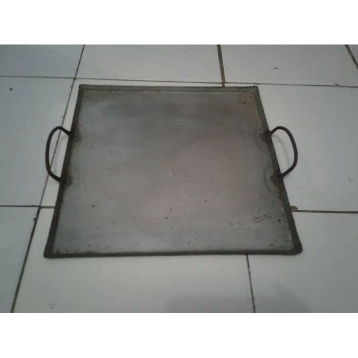 Jual PLAT LOYANG PENGGORENGAN KOTAK DATAR MARTABAK TELUR TELOR ROTI ...