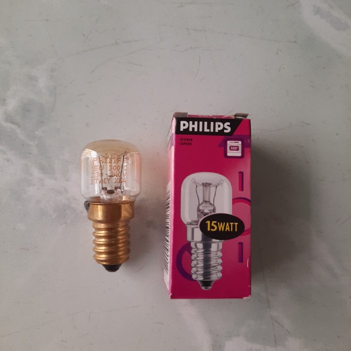 Jual Lampu khusus oven Philips E14 15W 90 lumen - 15W | Shopee Indonesia