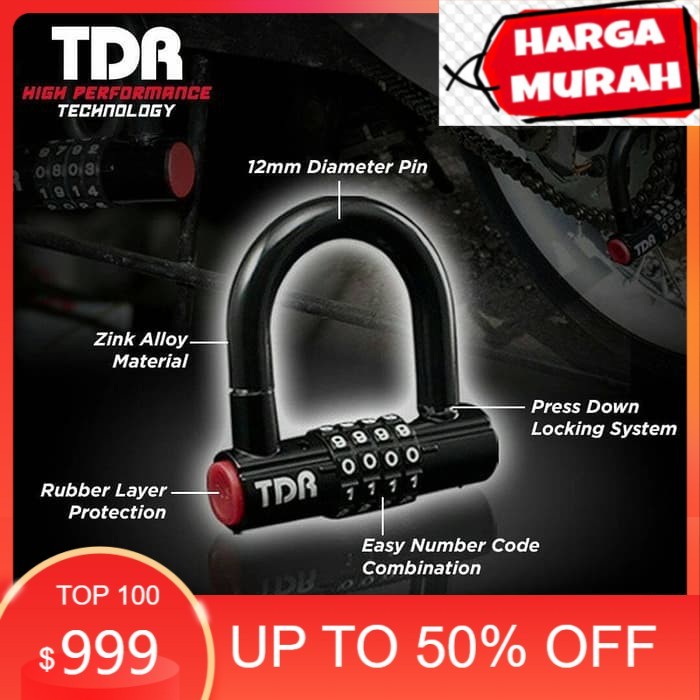 Jual PROMO TDR ONE TEAM MULTIFUNCTION LOCK MURAH | Shopee Indonesia