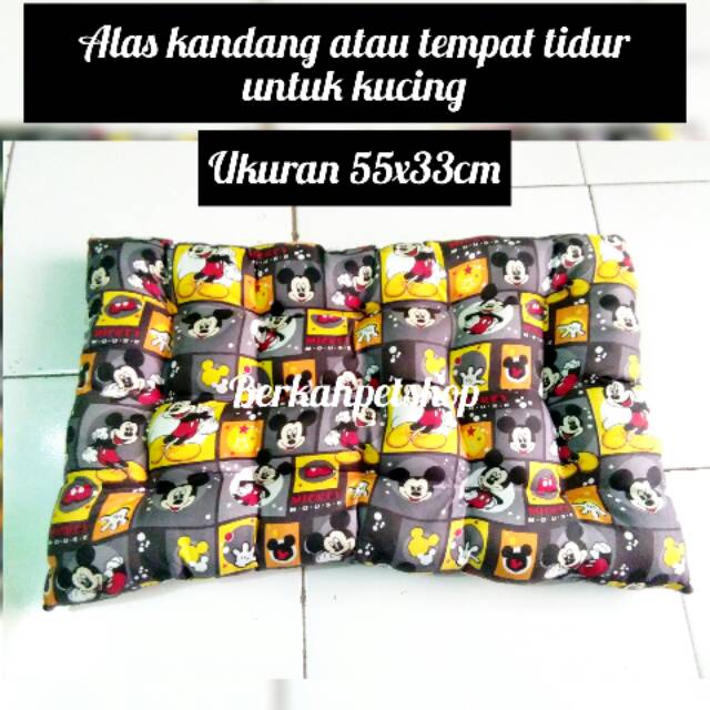 Jual Alas kandang atau tempat tidur untuk kucing motif mickey mouse ...