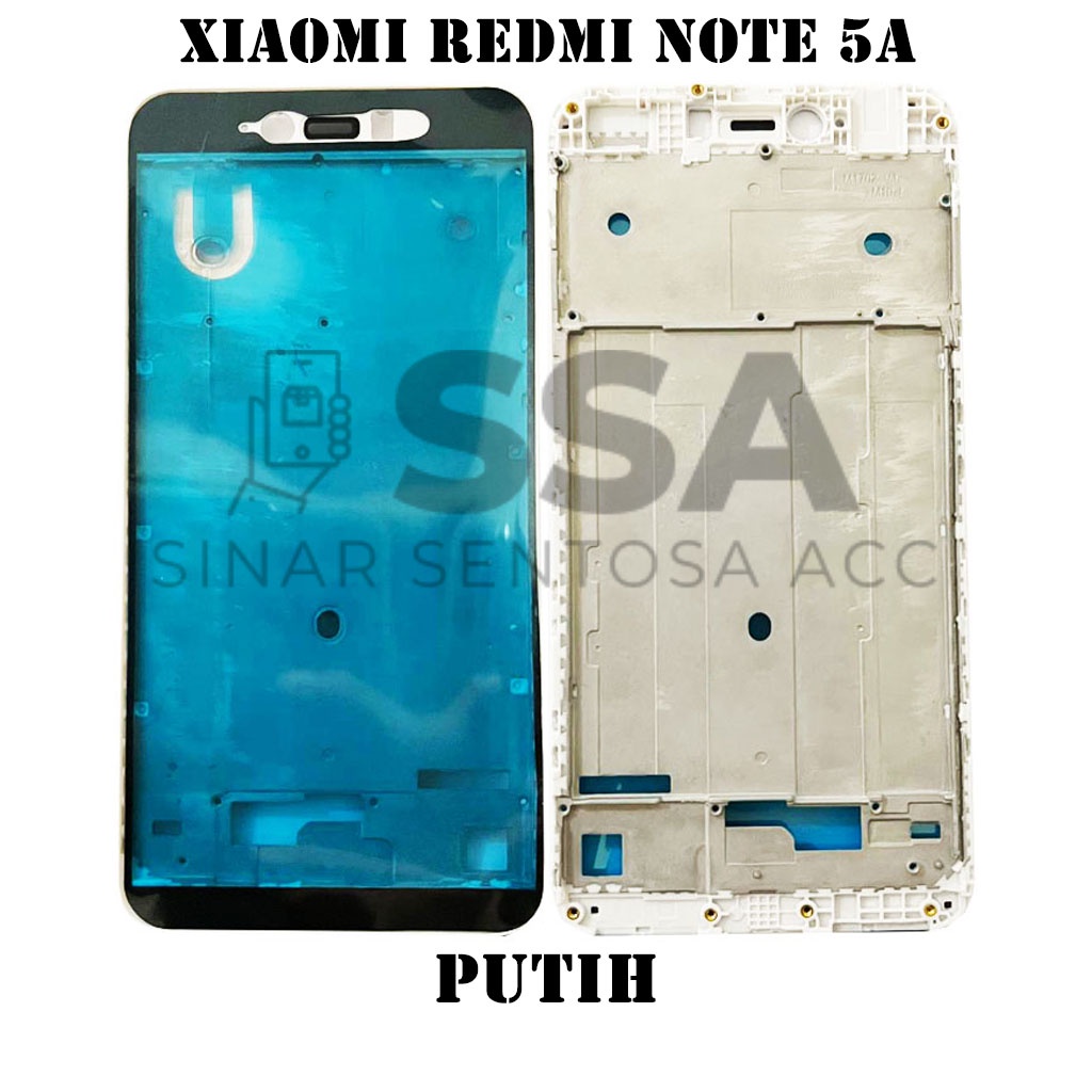 Jual Tulang Tengah Middle Frame LCD Xiaomi Redmi Note 5a Original 100% ...