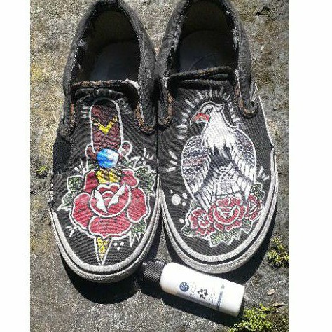 Jual JASA CUSTOM HAND PAINTING / SEPATU LUKIS | Shopee Indonesia