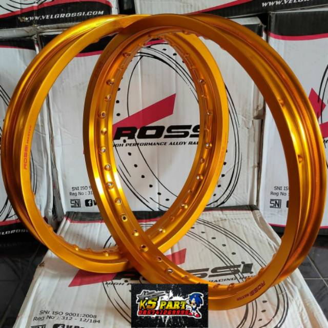 Jual Velg rossi W Master ukuran 140.160 satu pasang | Shopee Indonesia