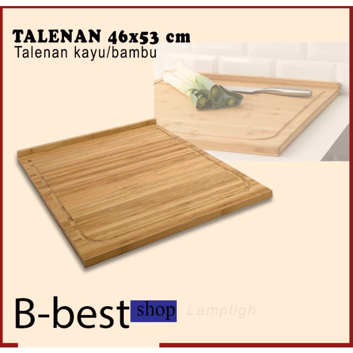 Jual Telenan - Talenan Kayu Talenan Bambu Besar / Chopping Board ...