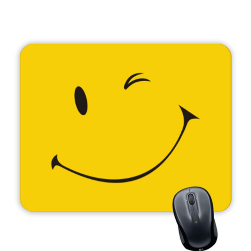 Jual Smile Emoticon Mouse Pad Alas Mouse Custom | Shopee Indonesia