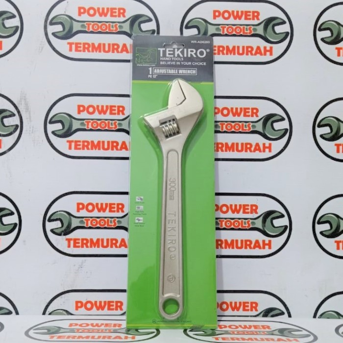 Jual Kunci Inggris Tekiro 12" Adjustable Wrench 12 inch | Shopee Indonesia