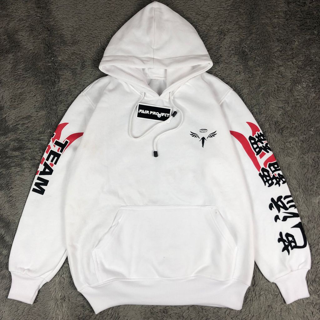 Jual jaket Sweater Hoodie Team Valhalla Uniform Anime Tokyo Revengers ...