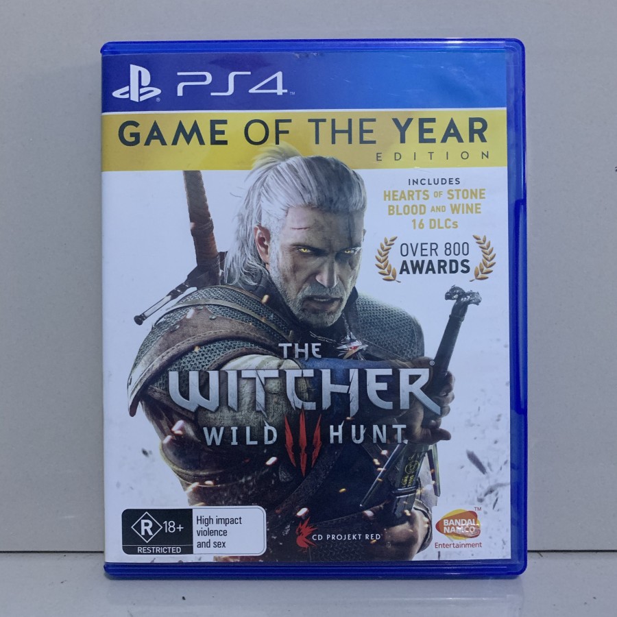 Jual BD Kaset PS4 The Witcher 3 Game of The Year GOTY REG JAPAN ...