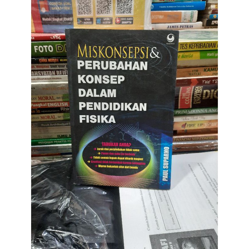 Jual MISKONSEPSI DAN PERUBAHAN DALAM PENDIDIKAN FISIKA - PAUL SUPARNO ...