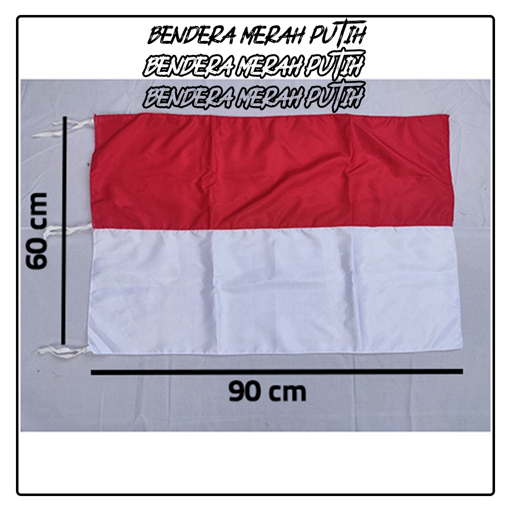 Jual BENDERA MERAH PUTIH UKURAN 90 X 60 CM | Shopee Indonesia