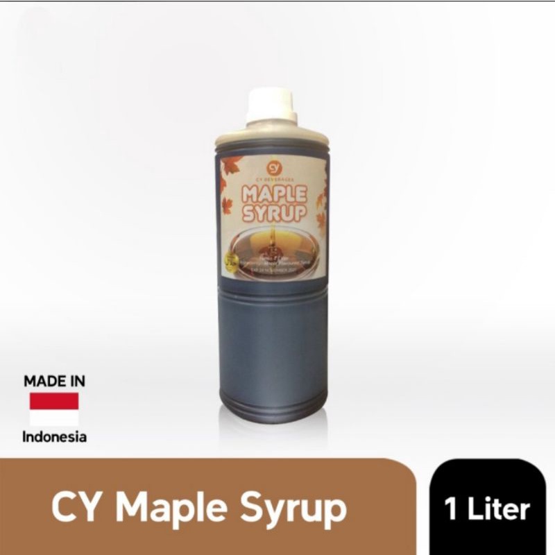 Jual CY Maple Syrup 1 Liter ( 1.23 kg ) | Shopee Indonesia