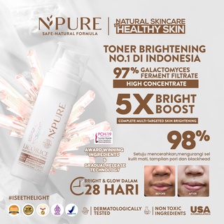 Jual N'PURE NPURE Licorice Bring the Light Cleanser // Milky Spotlight ...