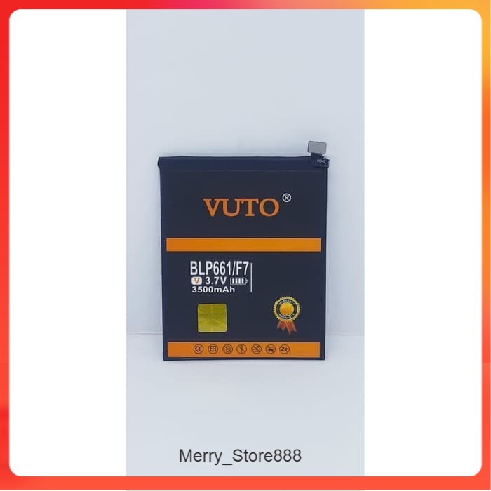 Jual Batere Double Power Battery Batre Baterai Vuto Oppo F7 BLP661 BLP ...