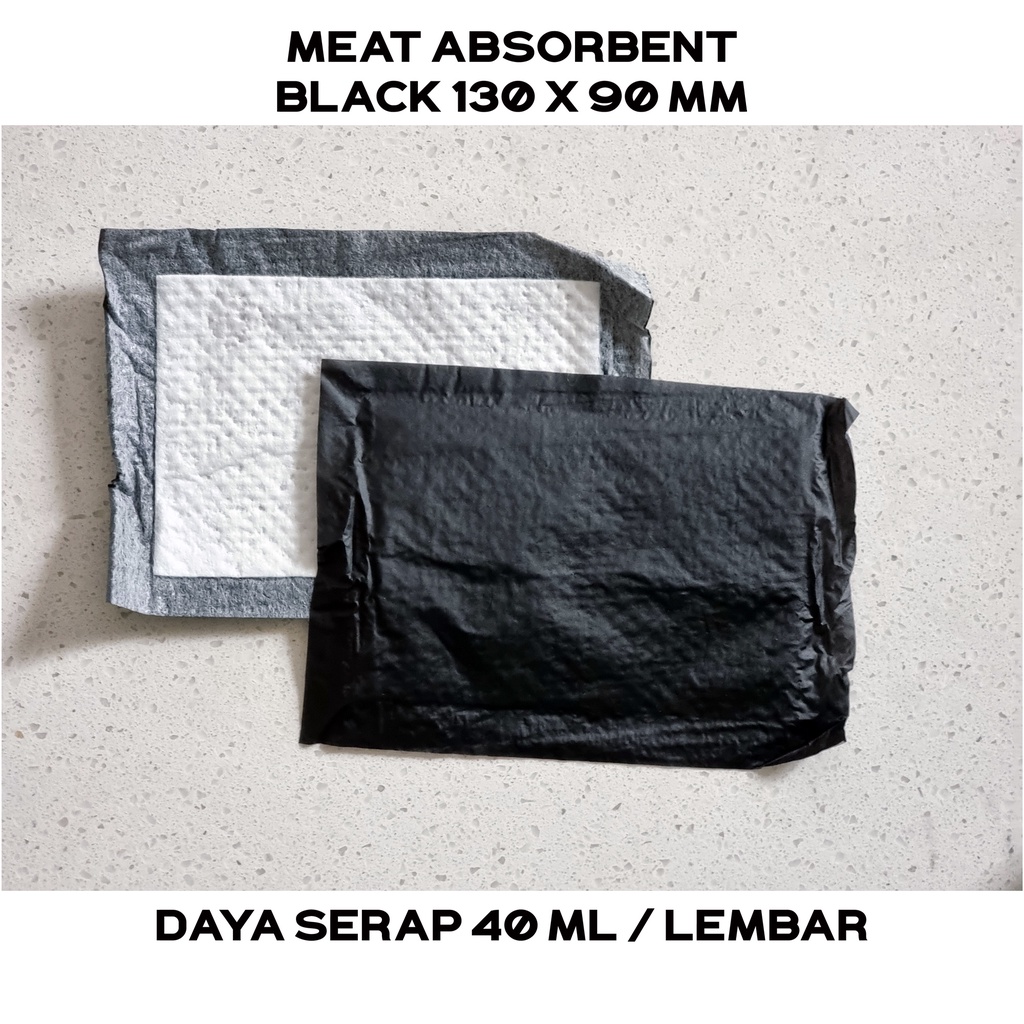 Jual 25 Pcs- Tisu Food Meat Poultry Fish Fruit Vegetable Absorbent Pad ...