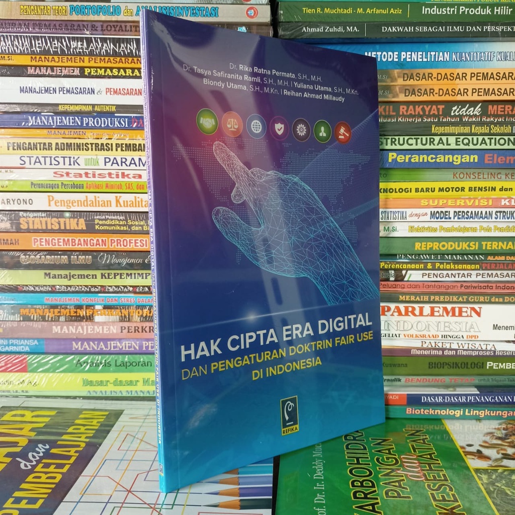 Jual Buku Hak Cipta Era Digital dan Pengaturan Doktrin Fair Use di ...