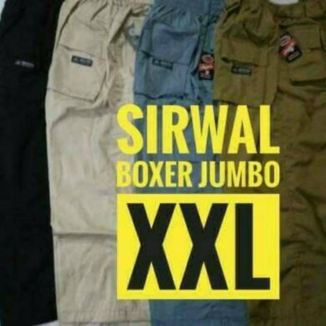 Jual Celana Sirwal Boxer XXL / Jumbo | Shopee Indonesia