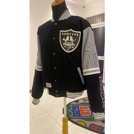 Jual JACKET VARSITY VOLTZ RAW TYPE RIOT X RIDERS AND RULES ORIGINAL ...
