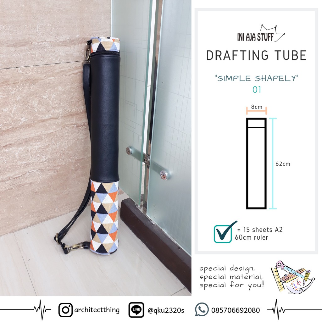 Jual DRAFTING TUBE - TABUNG GAMBAR - TAS ARSITEK DAN DESAINER (LIMITED ...