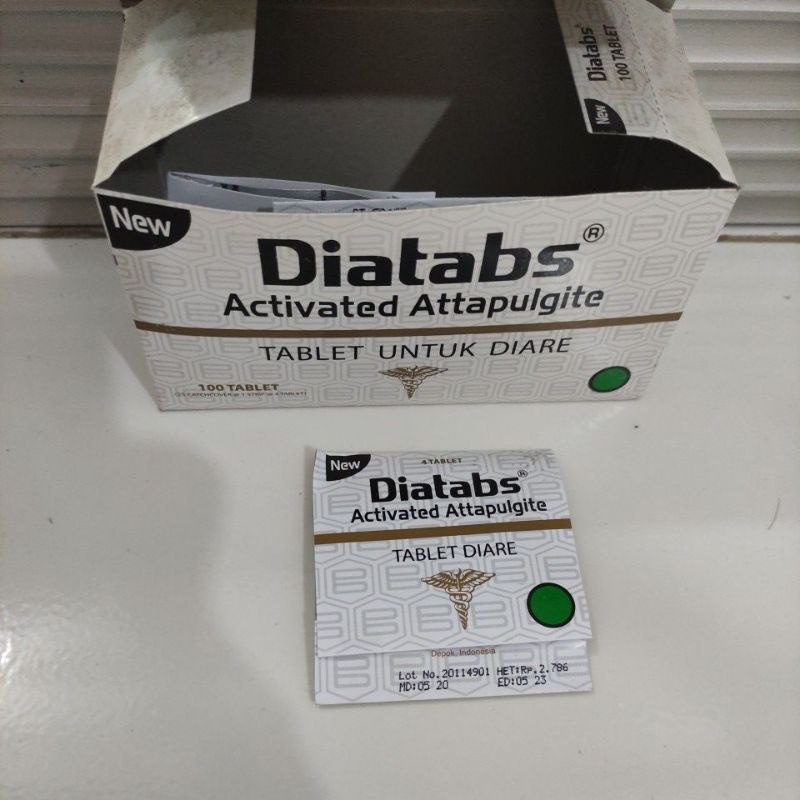 Jual Diatabs isi 4 tablet | Shopee Indonesia