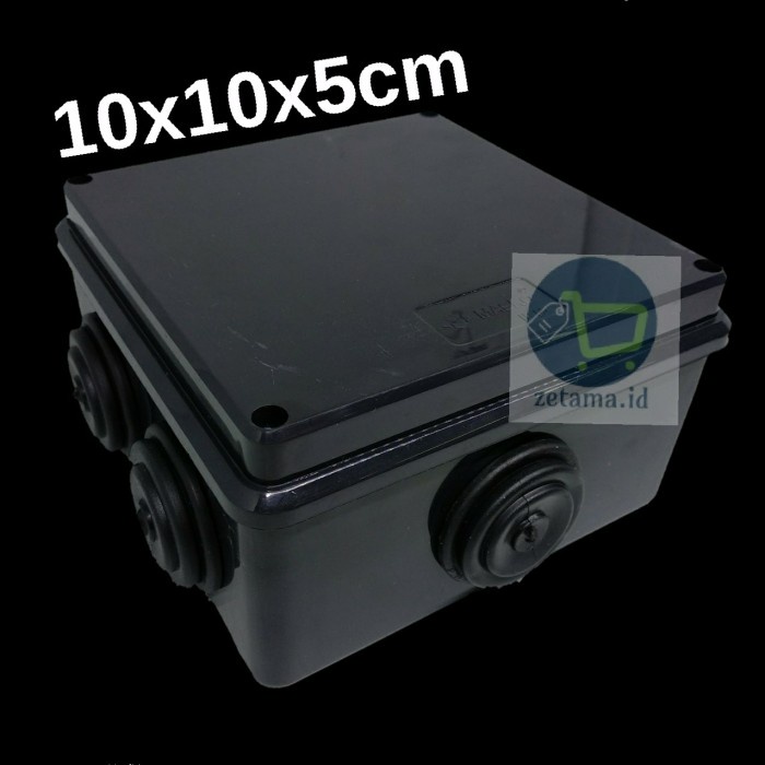 Jual JUNCTION BOX 10x10 HITAM IP55 | Shopee Indonesia