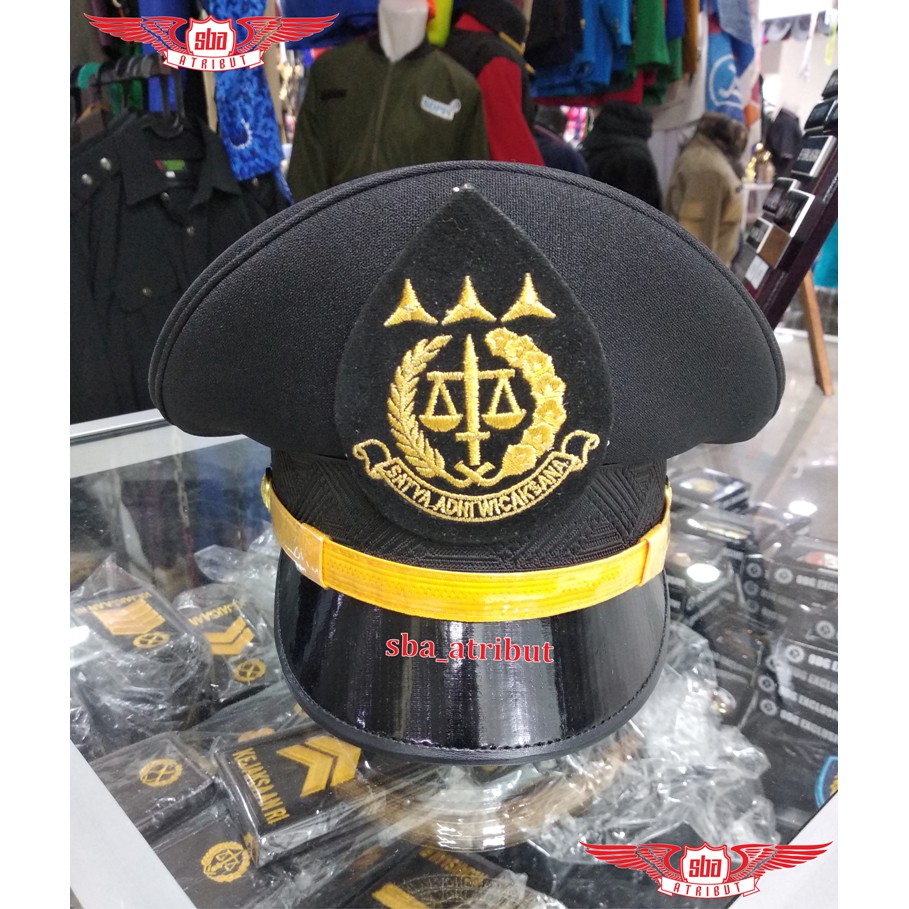 Jual Topi Pet PDU Jaksa Kejaksaan Pria Gol 3A 3B 3C | Shopee Indonesia