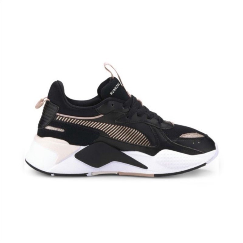 Jual Sepatu Sneakers Wanita PUMA RS X Mono Metal Black Evolution ...