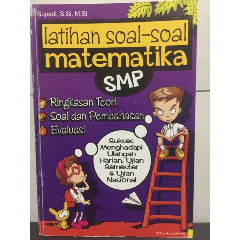 Jual BUKU LATIHAN SOAL SOAL MATEMATIKA SMP | Shopee Indonesia