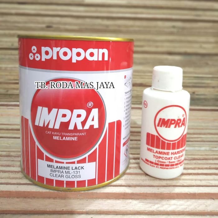 Jual Cat Kayu/Cat Pelapis Impra Melamin Lack ML-131 Clear Gloss ...